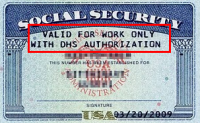 Valid for work only with DHS authorization? What does that mean? • Verifyi9